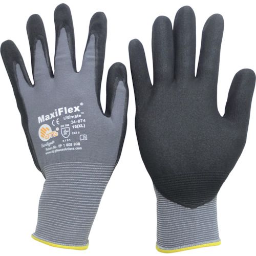 特長:●特許取得のマイクロ発泡ニトリルコーティングは熱と蒸れを360°全方向から放出し、手の温度を最適に保ちます。●従来の発泡ニトリルゴムより25％薄いながらも2倍の機械的性能を有しています。●自然な人の手を再現した人間工学に基づくデザイン...