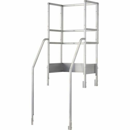 特長:●アルミ製作業用踏台の専用の手すりです。●階段手すり、天場側両面手すりは左右どちらでも取り付け可能です。 用途:●作業用踏台からの落下防止に。 仕様:●適合機種：TSF(C)-285、286、287●タイプ：フルセット手すり●手すり高...