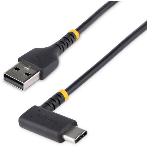 特長:●90度のUSB-Cコネクターでケーブルをデバイスに沿って引き回せるケーブルです。●ポートへの負担が少なく、狭い場所での接続に便利です。●アラミド繊維で補強され、引っ張りに強い高耐久ケーブルです。●最大3Aの急速充電に対応しています。...