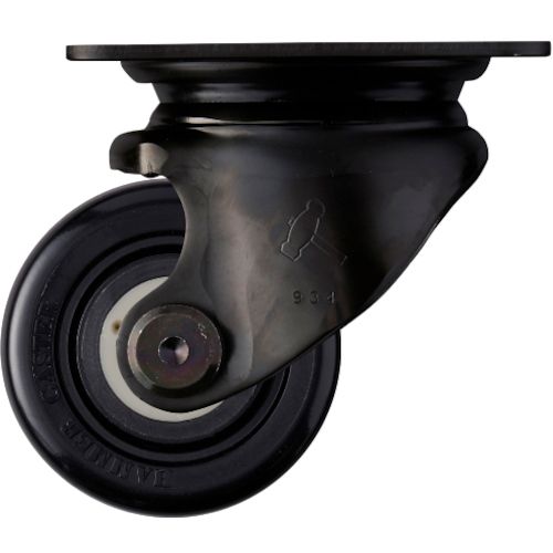 特長:●420S-100mmと同じ取り付け寸法の低床式重荷重用キャスターです。●重量物で安定を求められる大型機械や重量物運搬用に最適です。 仕様:●車輪径D(mm)：65●タイプ：自在式●許容荷重(daN)：300●車輪幅(mm)：40●取...