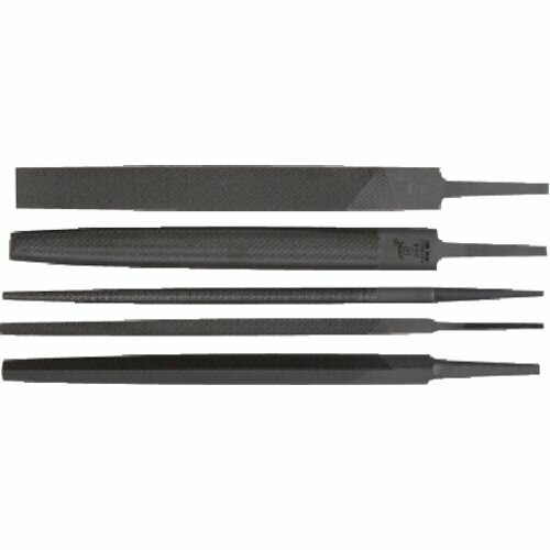 特長:●半円部が鬼目（荒削り)、平面部がヤスリ目（仕上げ)になっています。●目が粗いので目詰まりしにくいのが特徴です。 用途:●木材、鉛、塩ビ、石膏などの軟質材の加工に。 仕様:●タイプ：鬼目/ヤスリ目(シャリ目)●全長(mm)：310●刃...