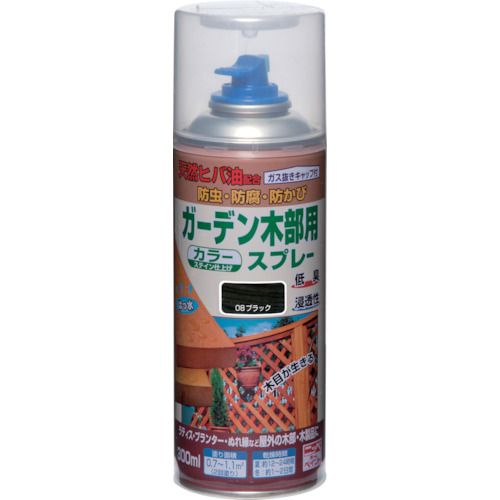 特長:●木材に深く浸透し、はっ水性、耐候性に優れていますので、木材を長期間保護します。●天然ヒバ油（ヒノキチオール主成分）配合により、優れた防虫・防腐・防かび効果を発揮します。 用途:●ラティス・トレリス・プランター・ガーデンファニチャー・...