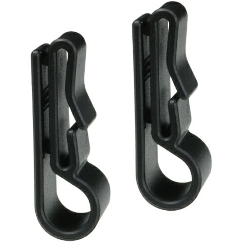 特長:●ヘッドライト装着時のヘルメットとゴムベルトのズレを防止します。 仕様:●幅(mm)：17●奥行(mm)：18●高さ(mm)：53●質量(g)：14 仕様2:●ヘルメットクリップ●2個入特長:●ヘッドライト装着時のヘルメットとゴムベル...