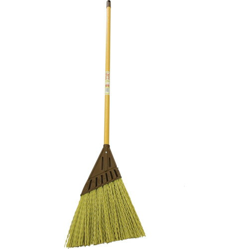 特長:●穂先に特殊処理を施し、弾力、耐摩耗性に優れる●穂先が抜けにくい処理を施している 用途:●落ち葉やゴミの清掃作業用●工場内での清掃作業用 仕様:●全長　1410mm頭部先幅　260mm頭部長さ　240mm 仕様2:●金象　プラホーキF...