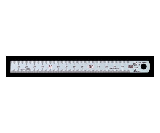 直尺シルバーの裏面にマグシートを貼ってあります。 長さの許容差：150mmで±0.15mm材質：ステンレス直尺シルバーの裏面にマグシートを貼ってあります。 長さの許容差：150mmで±0.15mm材質：ステンレス