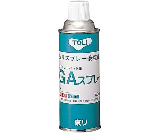 速乾性のスプレー式接着剤。スプレータイプの速乾性接着剤です。1缶でタイルカーペット40から50枚程度の施工ができます。 種別：スプレー接着剤容量：430mL生産国：日本速乾性のスプレー式接着剤。スプレータイプの速乾性接着剤です。1缶でタイル...