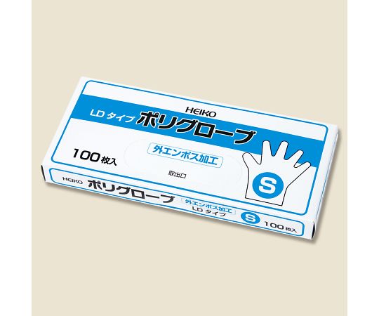 使い心地の良いソフトエンボスタイプ。外エンボス加工。本品は、食品衛生法・食品、添加物等の規格基準に適合しています。 サイズ：全長：28cm 中指の長さ：8.4cm 手のひらまわり：27.4cm材質：ポリエチレン(外エンボス加工)入り数：10...