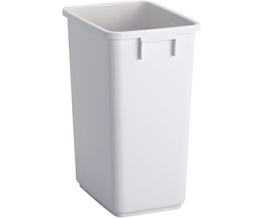 オフィスに馴染むホワイトカラー。中が見えないスイング蓋です。 中袋には屑入専用中袋Lが使用できます。 市販の45L用ポリ袋が使用できます。 製品重量の100％再生素材使用 グリーン購入法適合品、リサイクル促進、塩ビ不使用、再生素材 サイズ：...