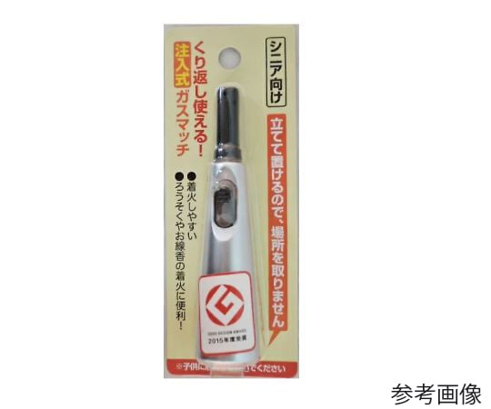 立てて置けるので場所を取りません。 着火しやすく、ろうそくやお線香の着火に便利。 ライテー専用のガスボンベのガス注入式商品。 色は指定できません。 内容量：1個 商品サイズ：28×28×117mm立てて置けるので場所を取りません。 着火しや...