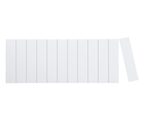 1枚寸法：縦12×横52×厚0.6mm 材質：PVC，ゴム磁石 本体色：白 入数：1袋（24片入）1枚寸法：縦12×横52×厚0.6mm 材質：PVC，ゴム磁石 本体色：白 入数：1袋（24片入）