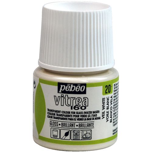 特長:●家庭用オーブンで手軽に焼成でき、ガラス用水性アクリル絵具。 用途:●ガラス用 仕様:●色：ホワイト 仕様2:●ご家庭のオーブンで焼成できる、ガラス用絵具です。● 余熱をせずに、常温の状態で作品をオーブンに入れ、160℃の低温で40分...