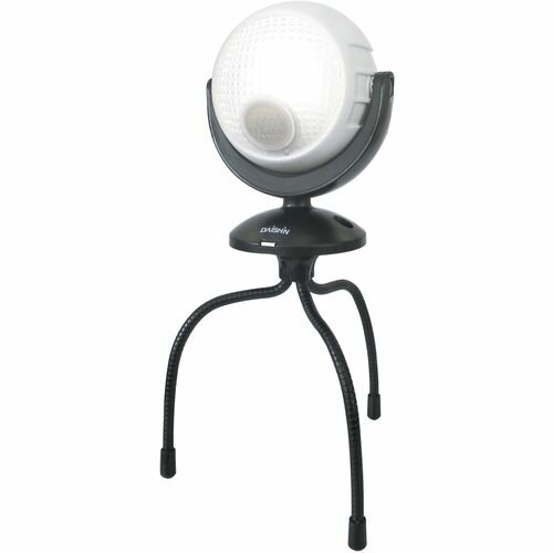 特長:●多彩な取り付け方法で曲がる三脚、磁石、ポールにも取り付け可能です。 用途:●防犯と夜間照明に。 仕様:●幅(mm)：95●奥行(mm)：80●高さ(mm)：115●光源色：白色●使用電球(W)：LED0.5W×4個●電源：単三形アル...