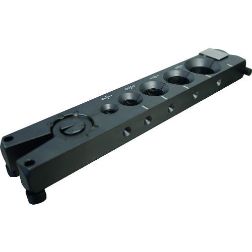 特長:●フレアツール　700-DPA、700-FNPA専用ゲージバーです。●面出しガイド付 用途:●フレアツール　700-DPA、700-FNPAの交換用ゲージバーです。 仕様:●全長(mm)：153 仕様2:●4穴(1/4、3/8、1/2...