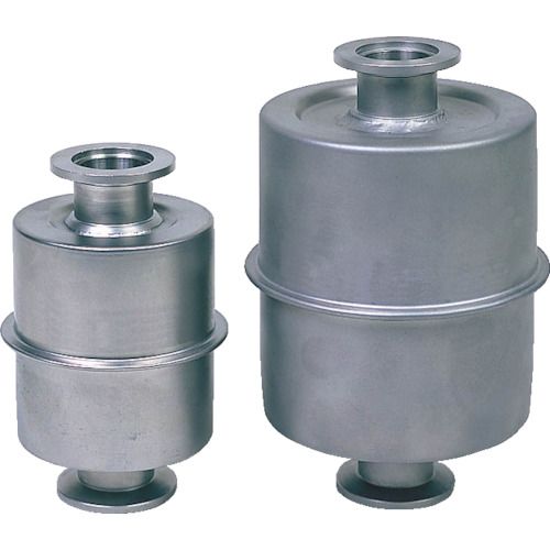 特長:●ステンレス製の本体に特殊なフィルターを内蔵した吸気フィルターです。●真空ポンプへの粉体や液体の混入を防止します。 用途:●粉体、水分混入防止用 仕様:●取付方法：IN・OUT共KF-25 仕様2:●適合機種200L/min以下 材質...