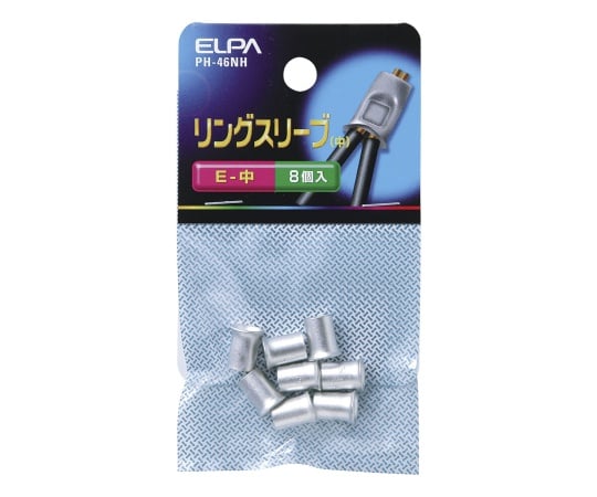 E-中 最大定格電流：30A全長：10.0mm適合電線範囲：単線 2.6mm×2心 ・より線 5.5mm2×2心入数：8E-中 最大定格電流：30A全長：10.0mm適合電線範囲：単線 2.6mm×2心 ・より線 5.5mm2×2心入数：8