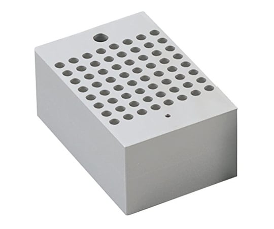 ブロック材質：アルミニウム0.2mLPCRチューブ64本用ブロックサイズ（mm）：104×79×50重量：約1.1kgビーズ・ウォーターバス兼用付属品：ブロック取り外しハンドルブロック材質：アルミニウム0.2mLPCRチューブ64本用ブロッ...