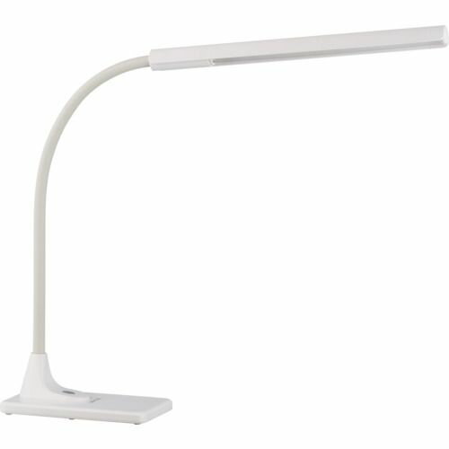 特長:●ブルーライト軽減&太陽光に近い自然な光で眼が疲れにくいです。●スイッチ操作で明るさを3段階に調節できます。●フレキシブルアームで光の方向・向きを自由に調節できます。 用途:●デスクワークに。 仕様:●明るさ(lm)：750(強モード...