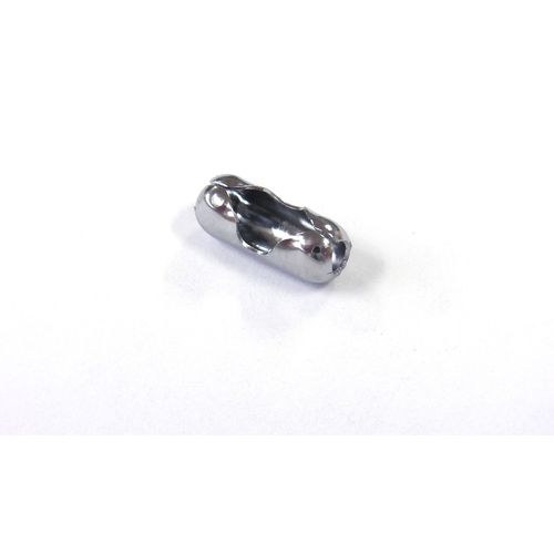 特長:●ボールチェインの連結金具です。●取り付けも容易に行えます。 用途:●ボールチェーンをリングにする際、使用する金具。 仕様:●適合玉径(mm)：2.3・2.5●適合チェーン：BB1023・BB1025●BBP-25C×30個入 仕様2...