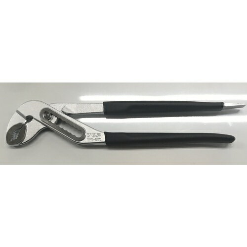 特長:●ご好評をいただいている三枚合せウォーターポンププライヤの限定カラーです●全国限定1300本●3枚合わせ構造だから、ガタつかず食い付き抜群 用途:●水道、ガス、エアー等の配管用パイプ継手の着脱に最適です。 仕様:●最大口開き(mm)：...