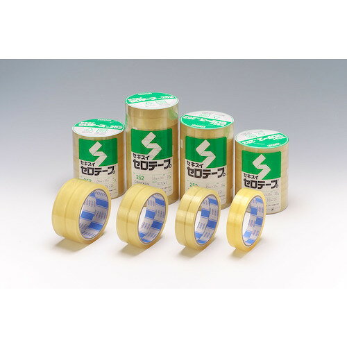 特長:●パルプから生まれた天然素材を使った環境にやさしいテープです。●焼却された場合でも有毒ガスの発生がなく、埋設処理をしても自然分解します。 仕様:●幅(mm)：18●長さ(m)：50●厚さ(mm)：0.049●テープカット条件：カッター...