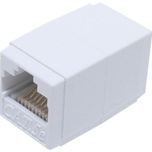 特長:●LAN中継アダプタ 仕様:●色：ホワイト●コネクタ：RJ45、8極8芯、ストレート全結線、UTP●規格：カテゴリー5e準拠●最大延長距離：2本合計50mまで※規格対応ケーブルに限る●本体サイズW(mm)：約14.5●本体サイズH(m...