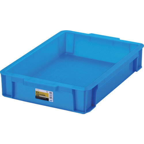 特長:●収納用品として暮らしのさまざまな場面で多目的に活用できるBOXコンテナです。 用途:●収納に。 仕様:●容量(L)：12.8●色：ブルー●外形寸法(mm)間口：513●外形寸法(mm)奥行：372●外形寸法(mm)高さ：100●有効...