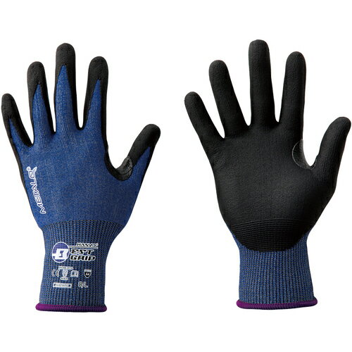 特長:●ニトリルゴム部がエアーフィニッシュ加工でムレにくく、滑りにくい手袋です●EC　EN388：2016規格：手袋安全性評価数値の試験を行った、耐切創手袋です。 仕様:●サイズ：M●EN388 2016規格：スコア：4×42D●全長(cm...