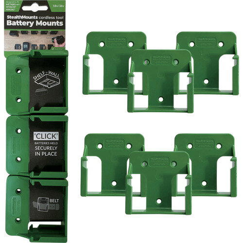 特長:●Hikoki/Metabo HPT/Hitachi 14.4V,18V,36V用バッテリーマウント(ホルダー)です。●木材や壁・机に取り付けることで、バッテリーの整理整頓・安全保管の両立ができます。●マウントに取り付ける時は“カチっ...