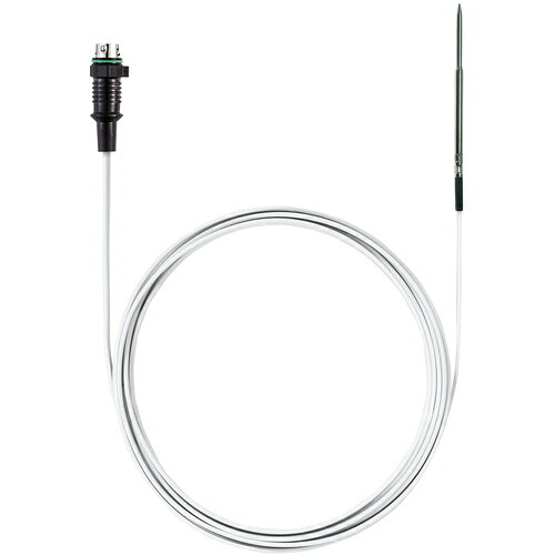 特長:●データロガ用温度プローブです。 用途:●SAVERIS2-T2用。 仕様:●測定温度範囲(℃)：-40〜125●精度(℃)：±-0.2●応答速度（秒）:8●湿度(%RH):-●タイプ:NTC 仕様2:●サーミスタフラットコードプロー...