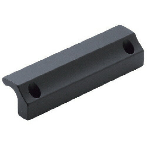 仕様:●ねじ深さ(mm)：9●取付ピッチ(mm)：64●全長(mm)：84●許容荷重(N)：200●全高(mm)：22●ねじ径(mm)：4.5 材質／仕上:●アルミニウム(A6N01S) アルマイト表面処理 梨地仕上げ つや消しブラック仕様...