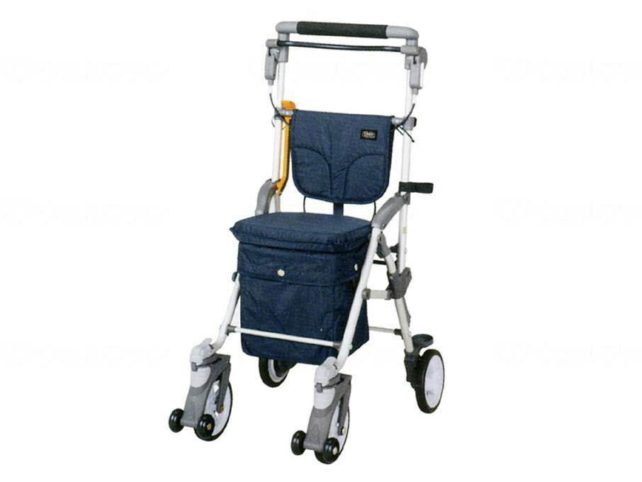 サイズ・重量　重量約3.9kg　　　コメント　便利な10Lの大型バック付きシルバーカー　　○背面に小物入れネットつき　　　材質・原材料　材質　○フレーム：アルミ　○主なプラスチック部品：ポリプロピレン　○タイヤ：発泡EVA　○バック：ナイロ...