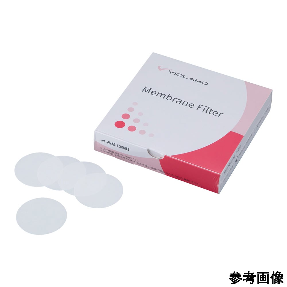 PESメンブレンはタンパク質吸着が比較的低く、酸・アルカリ性水溶液にも対応します。高粘性水溶液の濾過やその他水系溶液の濾過に用いられます。 孔径（μm）：0.22直径（mm）：Φ47材質：ポリエーテルスルホン空隙率：80％重量：3.2mg/...