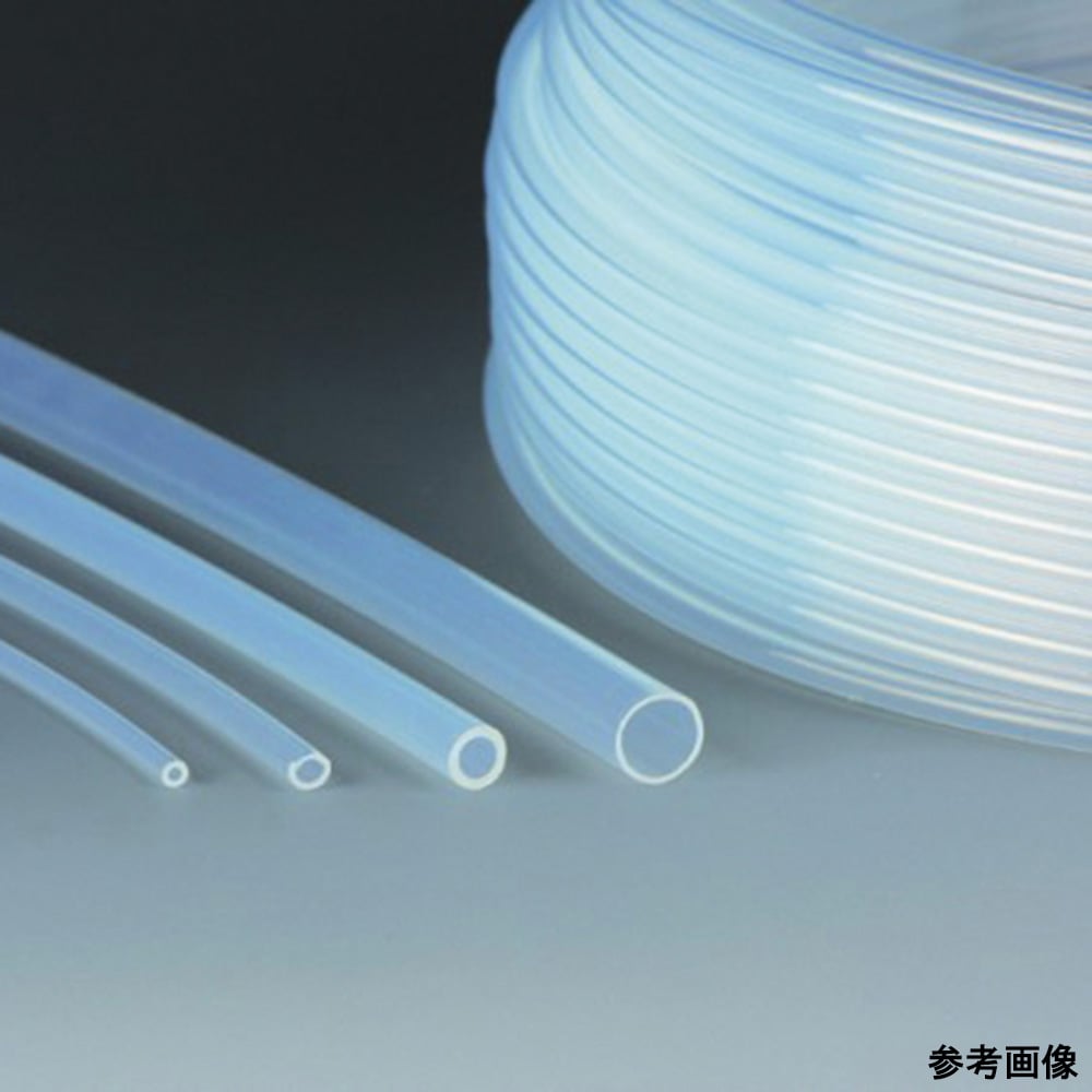 耐熱性・耐薬品性に優れたチューブです。透明で気密性があります。 内径×外径（肉厚）（mm）：9.52×12.7（1.59）長さ（m）：1材質：PFA使用温度範囲：−200〜＋260℃最小曲げ半径（@23℃）：101mm破裂圧力（@23℃）：...