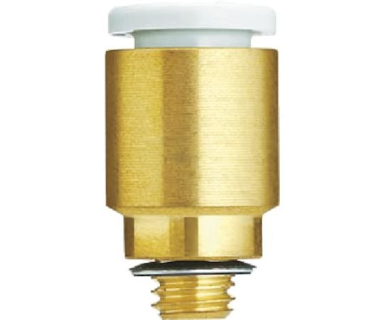 適合チューブ外径D（mm）：2接続口径：M3×0.5使用圧力：-0.1〜1MPa使用流体：空気、水適合チューブ外径（mm）：2流体温度（℃）：-5〜60℃（空気）、0〜40℃（水）おねじシール剤：無ねじ部材質・表面処理：SUS303（接続ね...