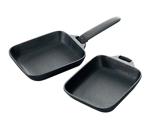 オーブントースターに2個入るサイズです。 取り外し式ハンドル付重量：1380g外寸1（mm）：120×170×H32内寸1（mm）：底：90×115商品コード：1420200コード番号：4-1766-1501オーブントースターに2個入るサイ...
