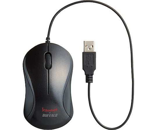カウネット限定！ノートPCでの利用でケーブルが邪魔にならないショートケーブルマウス。高感度BlueLED採用で高い読取性能を実現。クリック音が気にならない静音スイッチを採用。 寸法：幅54×奥行94×高さ36mm（ケーブル除く）ケーブル長さ...
