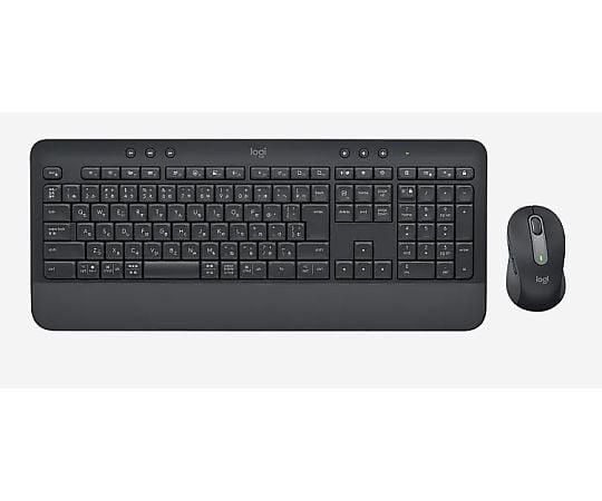 フルサイズ ワイヤレスキーボードマウスセット 製品タイプ：キーボード仕様：【キーボード】カラー：グラファイト保証期間：2年キーボード サイズ(幅x奥行x高さ)：457.3mm x 24 mm x 193.5mmキーボード 重量：700.23...