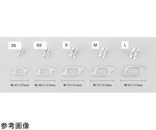 錫の特性を活かして、調整可能でフィット性・固定性が優れている指輪のような形状で高いデザイン性 （2021年グッドデザイン賞受賞）水に濡れてもそのまま使用可能錫は抗菌作用があり、衛生的に使用可能 製品幅55±0.5mm厚み1.7±0.2mm医...