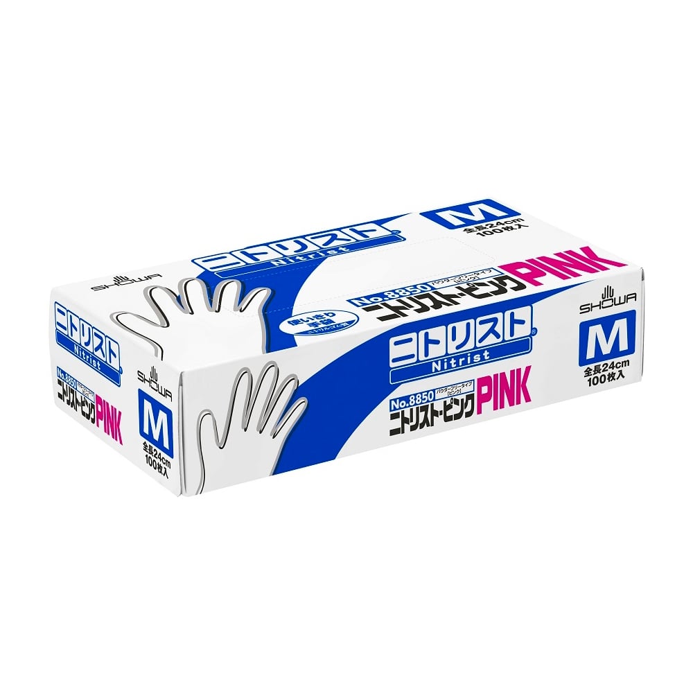 取り出しやすいボックスタイプのニトリルゴム製使いきり手袋100枚入です。食品加工など食品に直接触れる作業でもお使いいただけます。ぬぎはめしやすくするため、内面処理を施しています。素手感覚が活かせる極薄手タイプです。ニトリルゴム製のため、耐油...