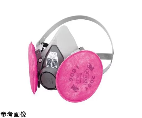 作業に応じて適切なろ過材もしくは吸収缶を選択のうえご使用ください。国家検定合格品マスク着用時には面体に不備がないかご確認のうえご使用ください。国家検定に合格した取替え式防じんマスク、もしくは防毒マスク用面体です。 ブランド：3M?マスクサイ...