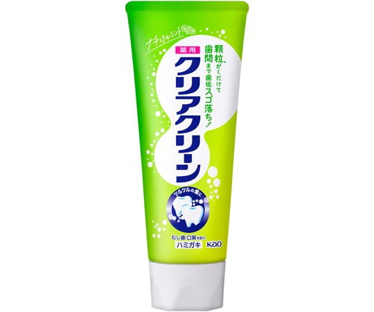 顆粒がくだけて、ハブラシが届かない歯間の歯垢まで押し出す！すみずみまでツルツルの歯にフッ素配合で、むし歯の発生と進行を防ぐ。口中を浄化。口臭を防ぐ。さわやかなナチュラルミントの香味。 本体内容量：120g顆粒がくだけて、ハブラシが届かない歯...