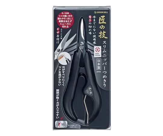 ツメの薄い方や細部のカットに最適。2013年度グッドデザイン賞受賞商品。 商品サイズ：長さ123mm重量：18g材質：刃部／ステンレス刃物鋼、ハンドル／エラストマーコード番号：204372ツメの薄い方や細部のカットに最適。2013年度グッド...