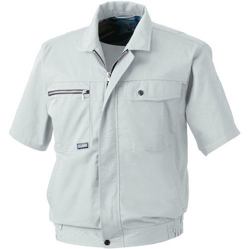 特長:●扱いやすくリーズナブルな定番商品です。●ソフトな肌触りと普遍的なシルエットです。●吸汗速乾加工でさわやかな着心地です。 仕様:●色：シルバーグレー●サイズ：LL●着丈(cm)：68●胸囲(cm)：122●袖丈(cm)：25●肩幅(c...