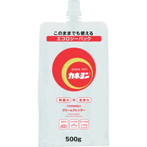 特長:●研磨力と洗浄力の相乗効果で落ちにくいガンコな汚れをしっかり落とします。 仕様:●容量(g)：500●容量(kg)：0.5●希釈倍率(倍)：1特長:●研磨力と洗浄力の相乗効果で落ちにくいガンコな汚れをしっかり落とします。 仕様:●容量...