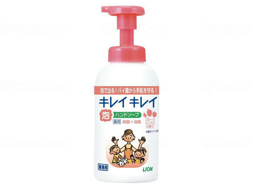 サイズ・重量 重量550ml コメント きめ細やかな泡が、洗い残しやすい手の甲や指の間の汚れまでしっかり落とします。 泡で出るので、殺菌成分がすみずみまで素早く行き渡ります。すばやい泡切れで、ぬるつかない洗いあがり。 香りは、弾けるように明...