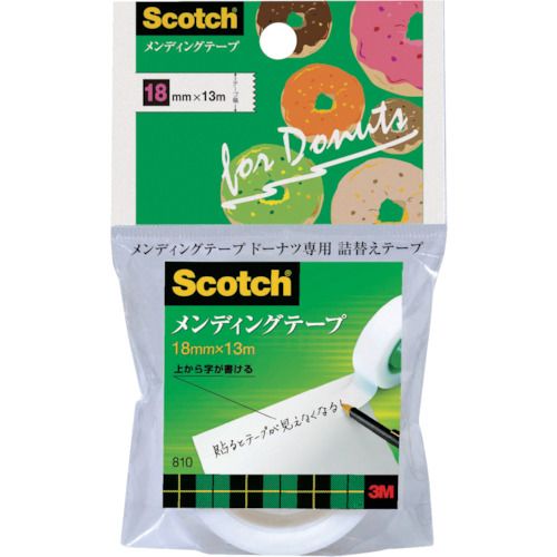 【特長】●マットフィニッシュ(つや消し加工)により貼るとテープはほとんど見えなくなり、ラッピングや封かんが美しく仕上がります。●テープの上から文字が書けます。水性ペン、鉛筆でも可能です。●光らず自然で、指紋のあとも目立ちにくく、コピーをとっ...