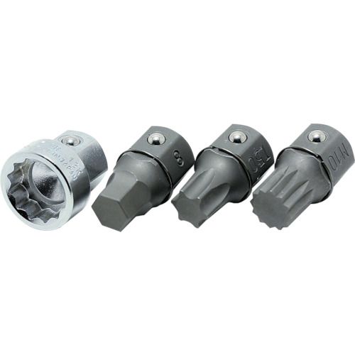 【特長】●145KD用トルクスビットです。【仕様】●刃先：T45●全長(mm)：24●シャンク径(mm)：6角12mm【仕様2】●145KD用トルクスビットT45【材質／仕上】●クロムモリブデン鋼(SCM435)【特長】●145KD用トルク...