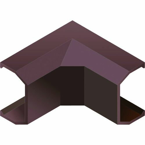 【特長】●取付けはワンタッチです。●内曲がりの直角接続に使用します。【用途】●内曲がりの直角接続に使用。●壁面の配線保護に。【仕様】●色：チョコ●適合本体：SFM0号・SFT0号●厚さ(mm)：8.8●長さ(mm)：27●幅(mm)：14....