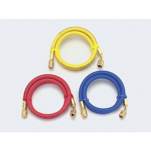 【特長】●R22、R12、R502用チャージホースです。【仕様】●色：青●使用圧力(MPa)：5.5●接続継手：1/4フレア●全長(m)：0.92【仕様2】●R22チャージホース92cm青【特長】●R22、R12、R502用チャージホースで...