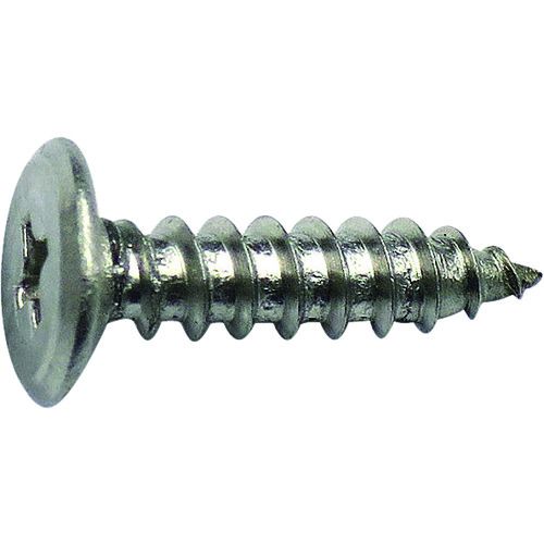 【特長】●頭部の高さが低いため、取付面がフラットになります。●薄い部材の留めつけでも、頭が飛び出しません。●加工の手間なく、見た目がすっきりです。【用途】●皿モミができないところやツライチにしたい箇所に。【仕様】●寸法(mm)d：4●寸法(...